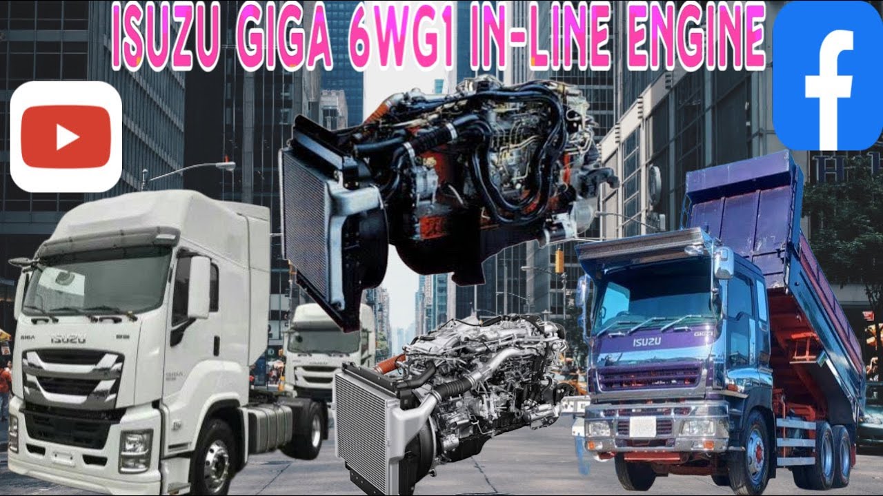 isuzu 6wg1 engine - YouTube