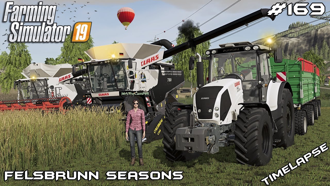 BIG harvest with MrsTheCamPeR | Animals on Felsbrunn Seasons | Farming ...
