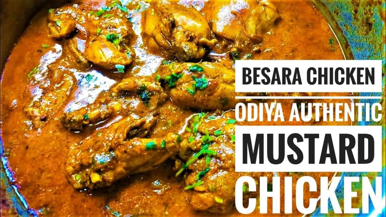 Authentic Besara Chicken / How to make Odiya Mustard Chicken / Kukuda ...