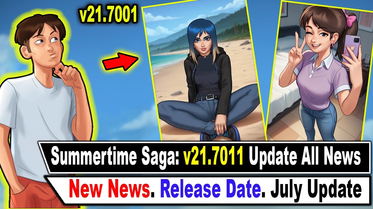 Summertime Saga: v21.7011 Update New News | Summertime Saga July Update ...