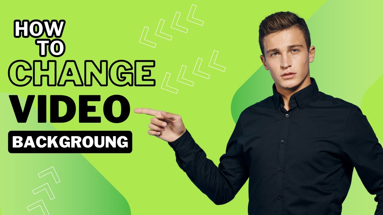 How to Change Video Background | Change Video Background | Tech Master ...