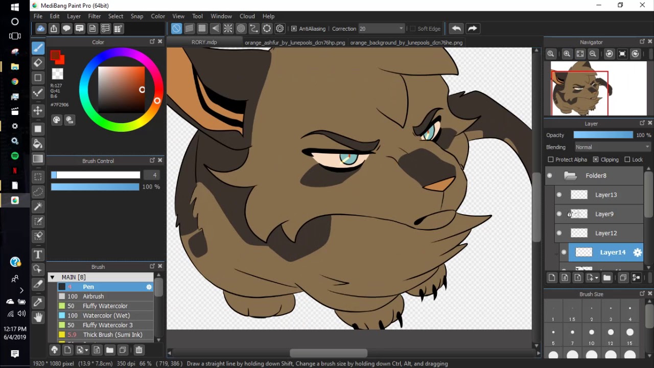 RORY - SPEEDPAINT (Ashfur MAP Fanart) - YouTube