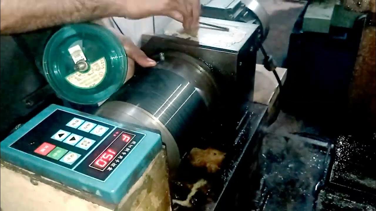 how to install wire in CNC wire cut - YouTube