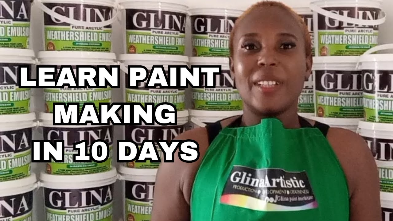 Master Paint Making in Just 10 Days: Learn to Create Wall & Car Paint ...