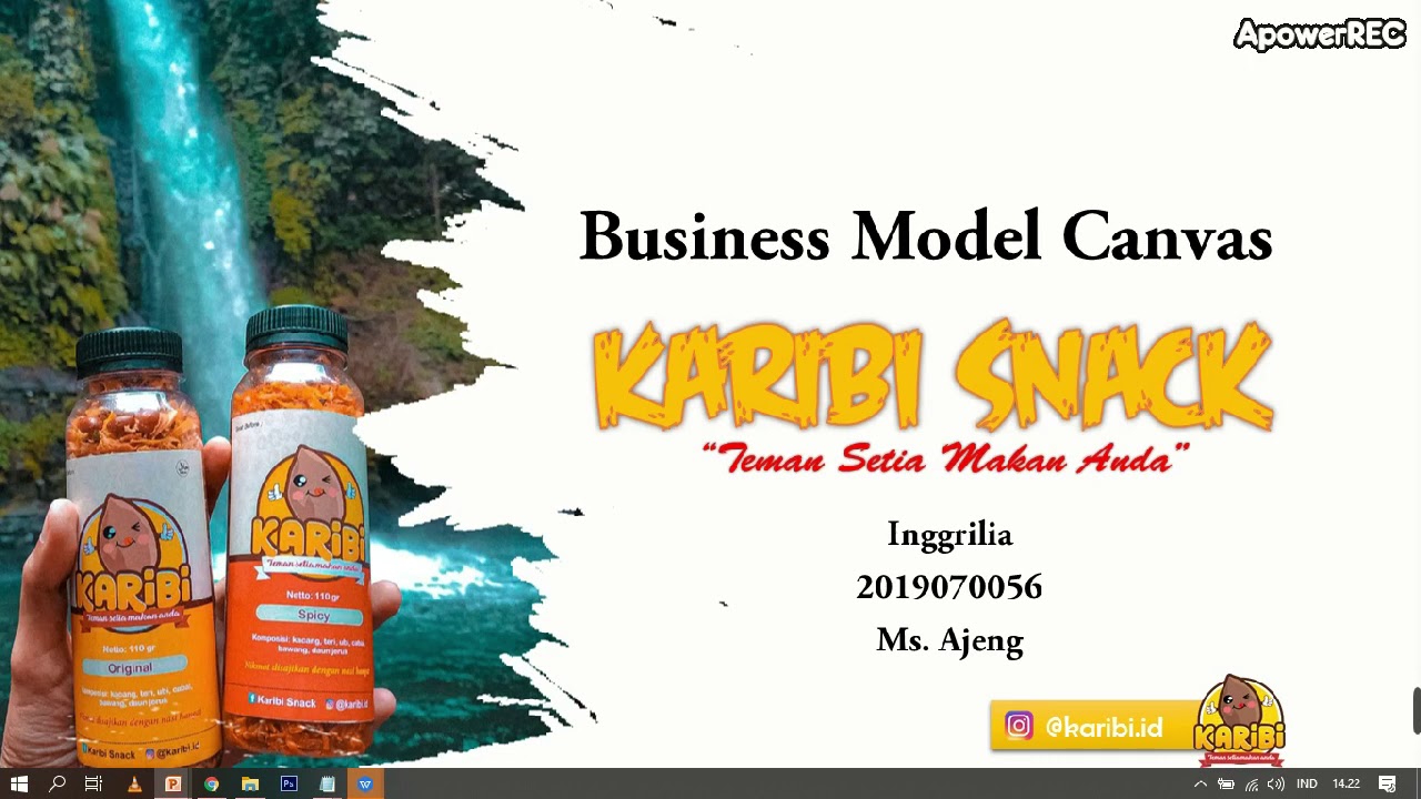 BMC Business Model Canvas ( Karibi Snack) Makanan Ringan - YouTube