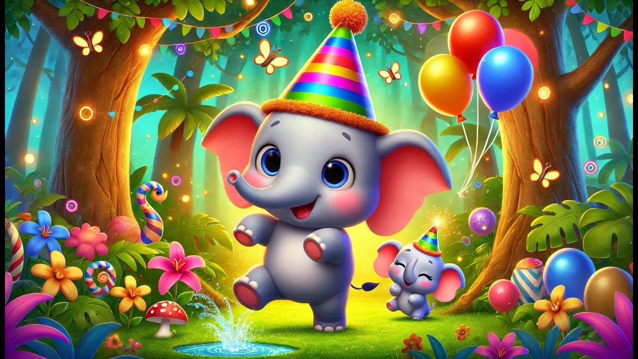 Elephant Melodies | Sing, Stomp & Dance with Happy Elephants | nursery ...
