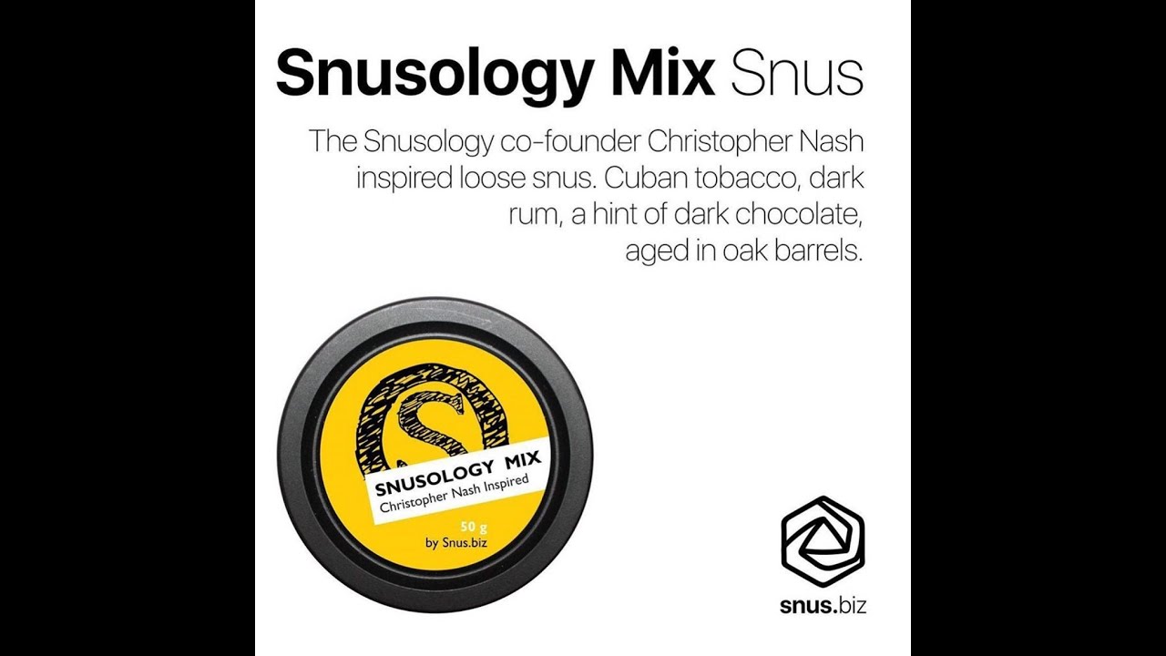 Snus Review: snus.biz snusology mix - YouTube
