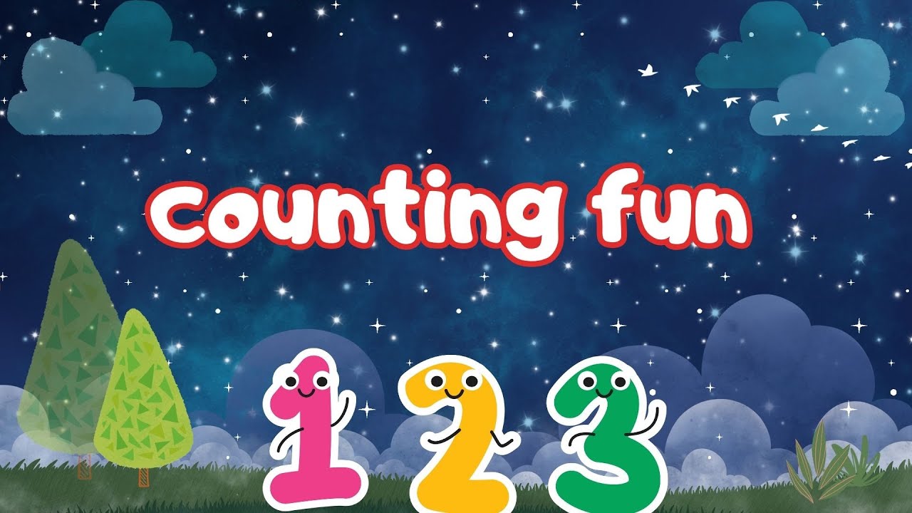 123 | Counting Fun: Numbers 1 to 10 🎉🐾🌈| Giggle & Learn - YouTube
