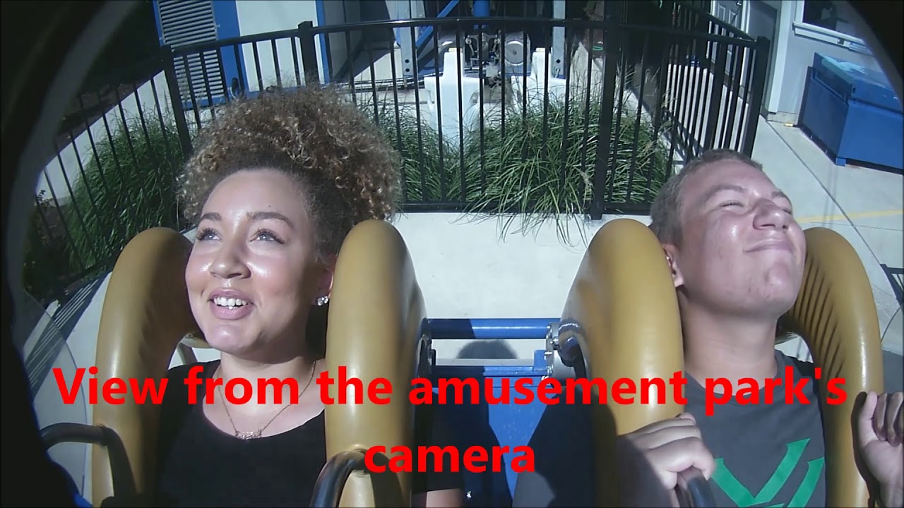 Sling Shot ride a Cedar Point Amusement Park, Sandusky, Ohio - YouTube