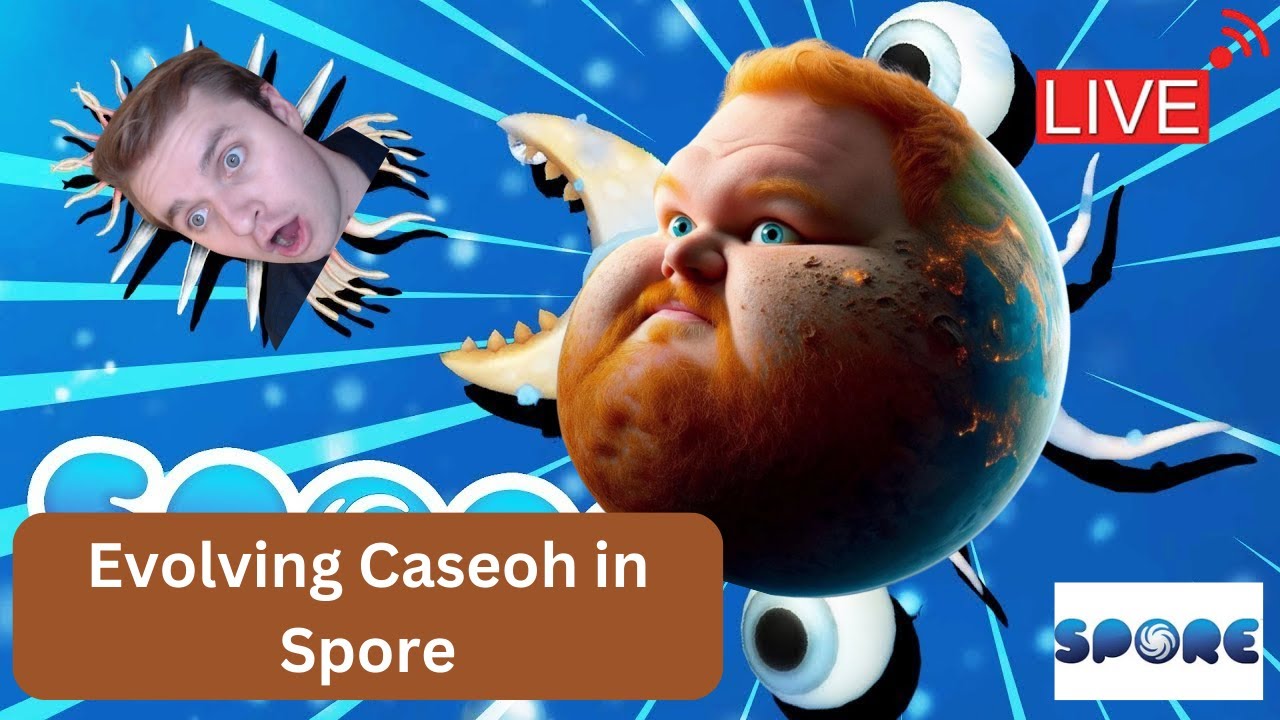 Evolving into Caseoh in Spore - YouTube