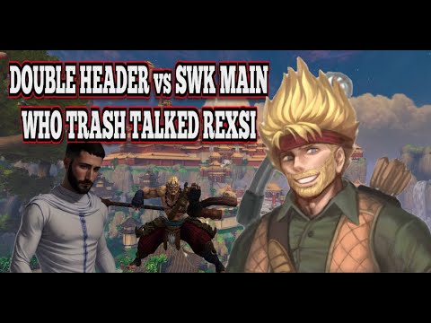 Double Header vs SWK Main Who Trash Talked Rexsi! - Season 9 Masters ...