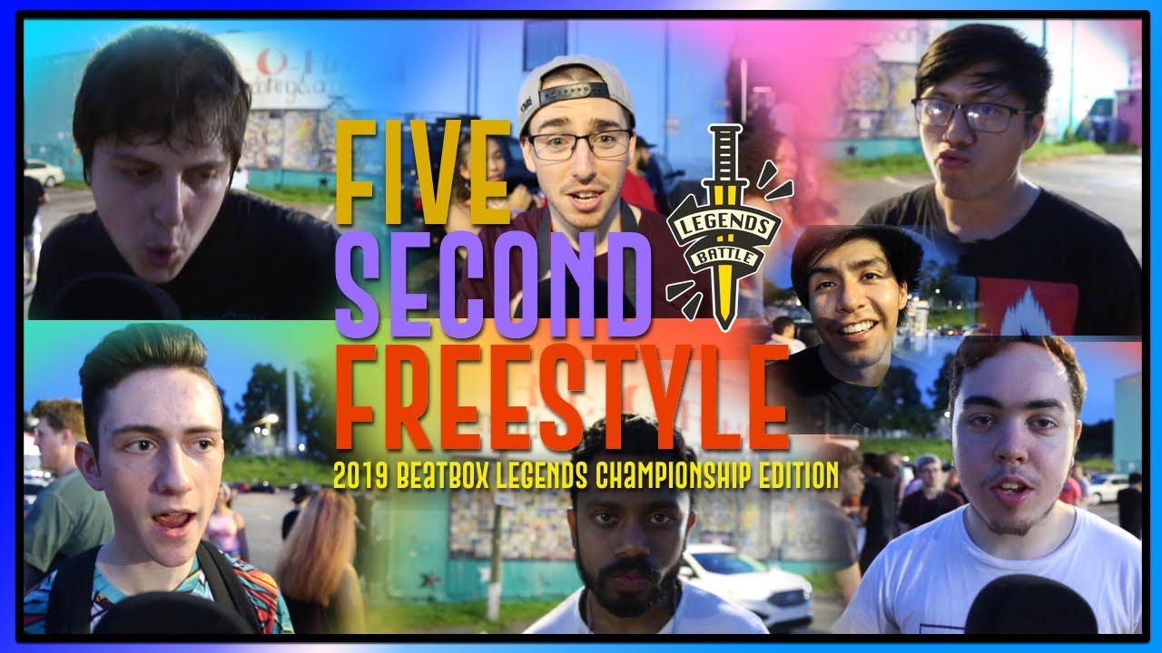 5 Second Freestyle | 2019 Beatbox Legends Championship Edition - YouTube