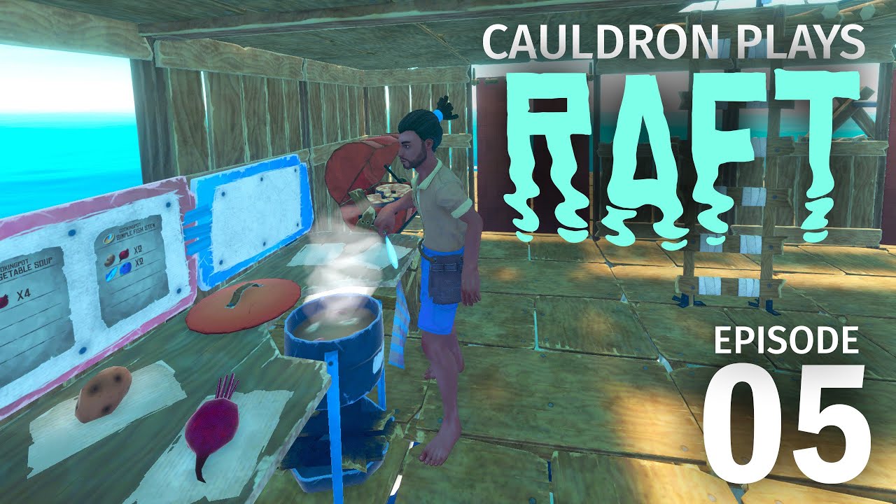 Climbing the Radio Tower and Crafting New Workstations // Cauldron ...