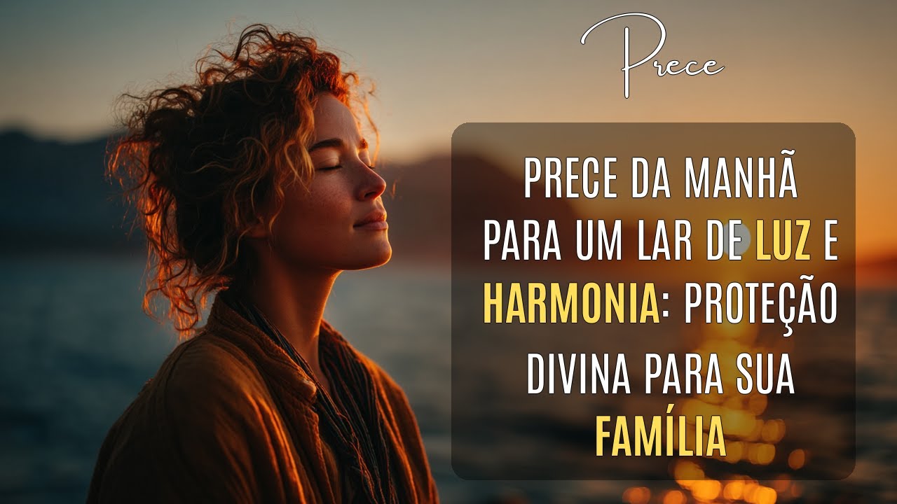 Prece Transformadora: Comece Seu Dia em Paz e União Familiar! Prece da ...
