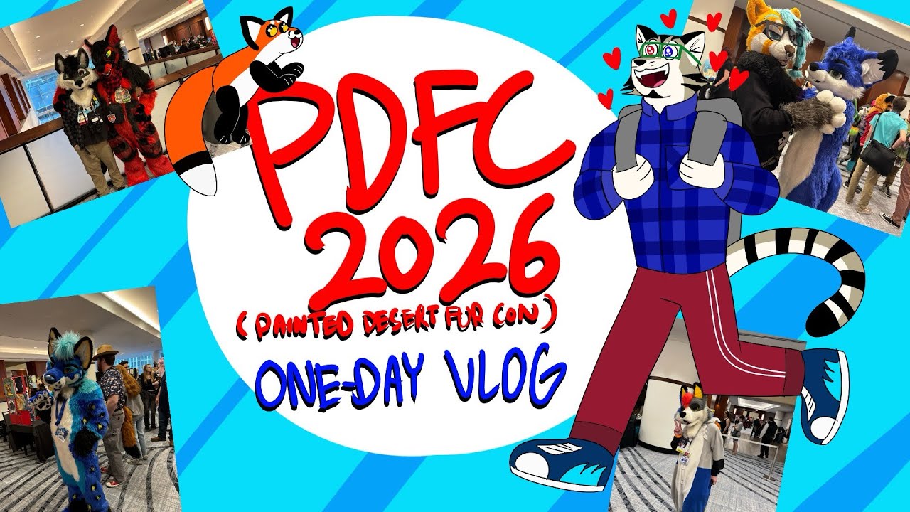 CONVENTION VLOG: Painted Desert Fur Con 2026 - YouTube