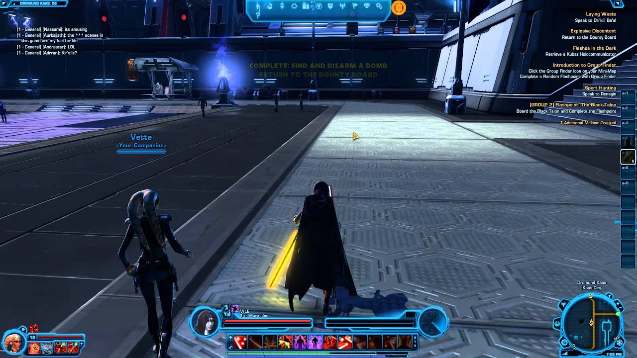 SWTOR Revan Reborn Chest Armor Graphic Bug - YouTube
