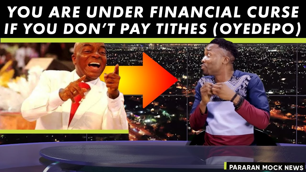 Oyedepo says you are under financial curse if you don't pay tithes ...