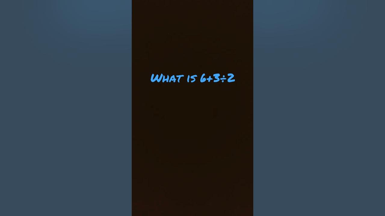 what-is-6-3-2-youtube