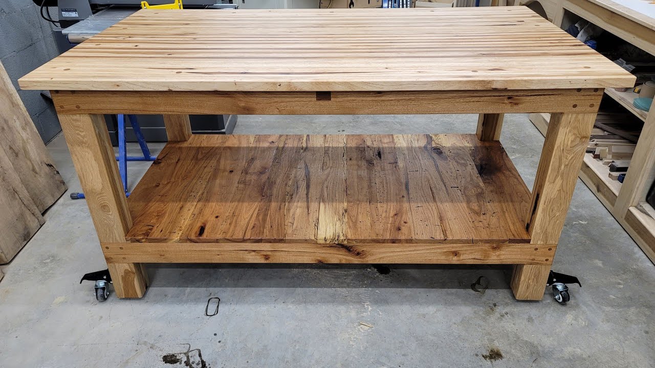 Finishing My first workbench Ep.4 - YouTube