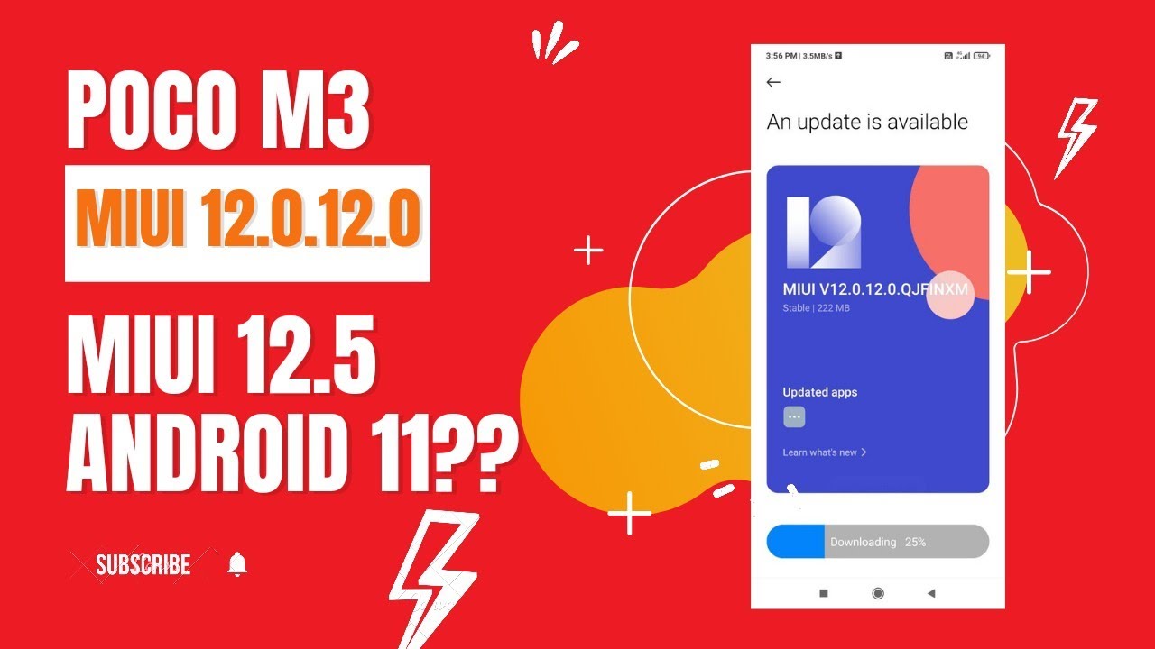 Poco M3 MIUI 12.0.12.0 New Update 😍😍 | Poco M3 MIUI 12.5 & Android 11 ...