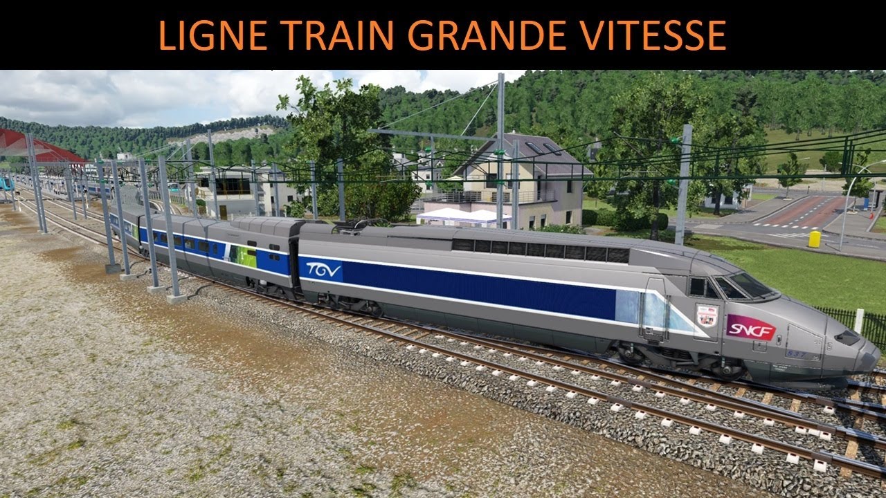 Transport Fever 2 - Map 9 - TGV 3 - évolution 3 - YouTube