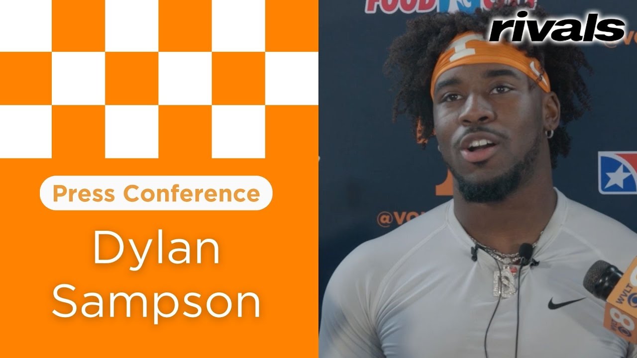 PRESS CONFERENCE: Tennessee RB Dylan Sampson previews Citrus Bowl - YouTube