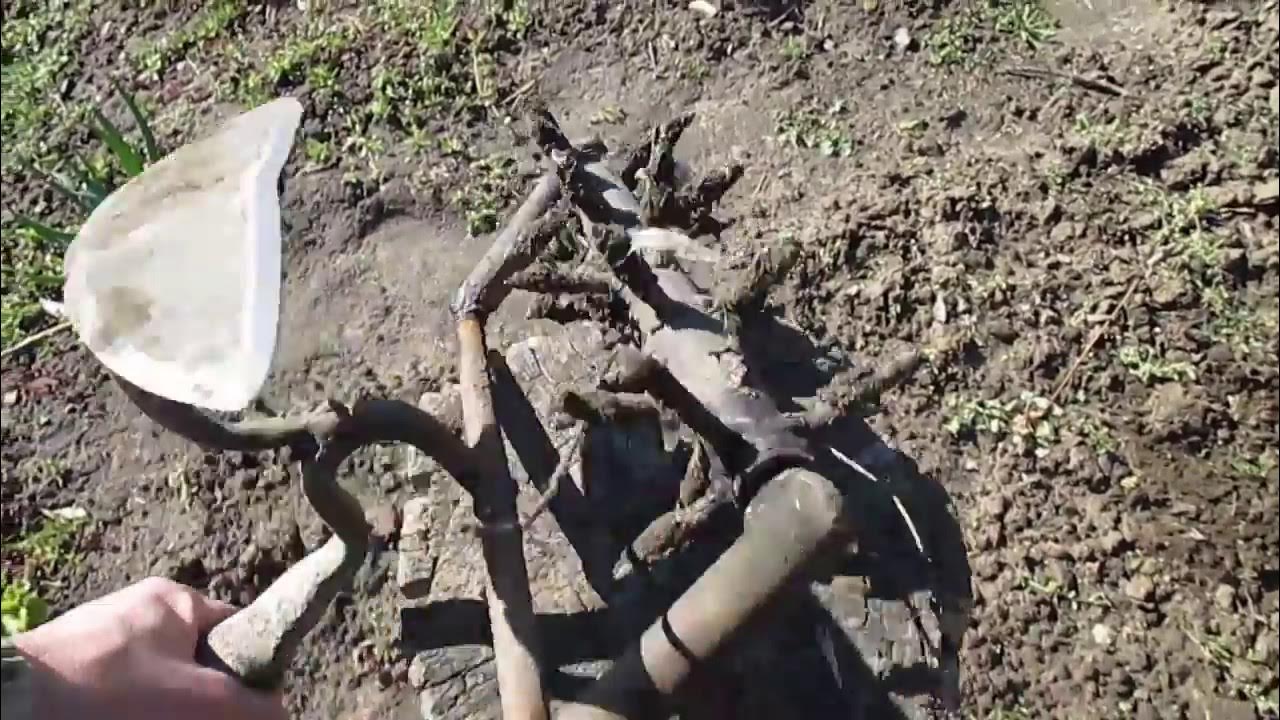чудо тяпка сделай сам ! гроза сорняков . - YouTube