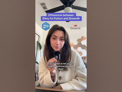 Shiny for Python vs Streamlit - YouTube