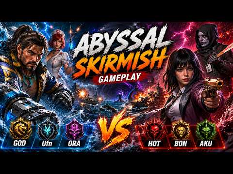 Abyssal Skirmish Gameplay GOD/Ufn/ORA vs HOT/BON/AKU  - State of Survival