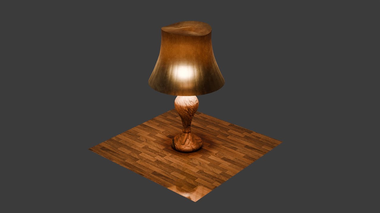 Bedside Lamp Blending Welcome To My 3d World Blender 3d Blenderofficial Youtube