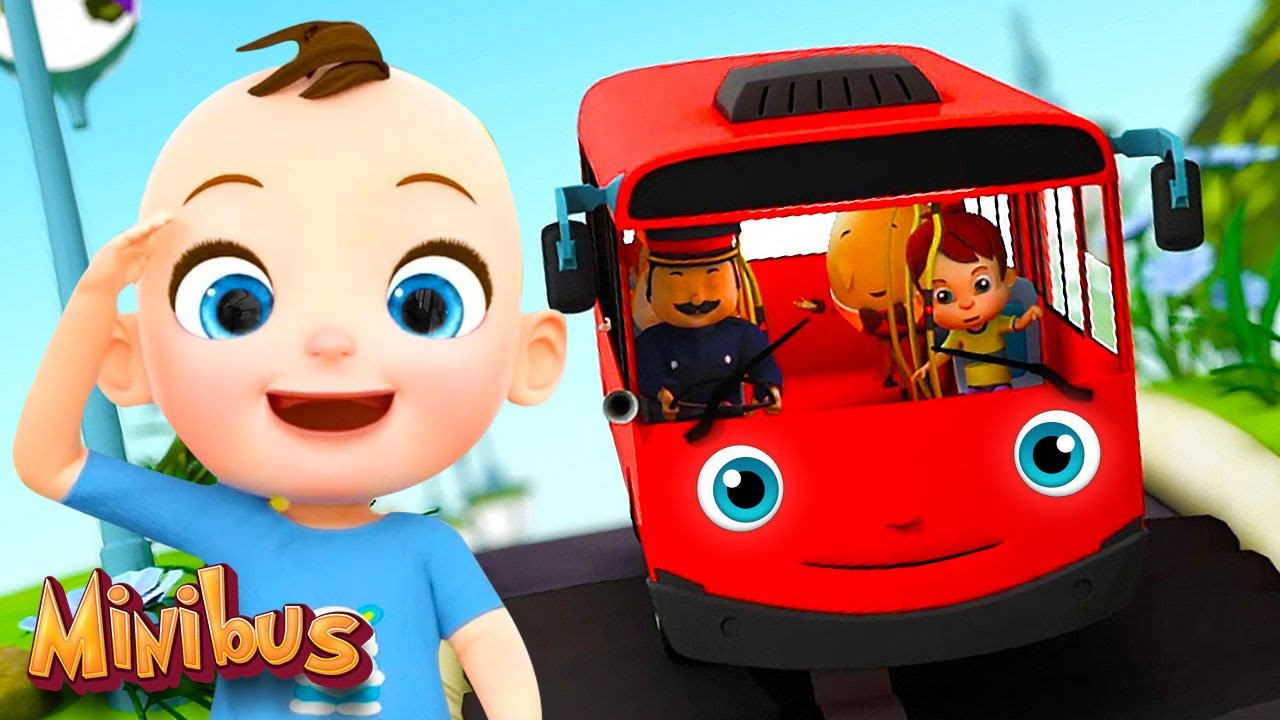 Wheels on the Bus (Red Bus Song) + more Nursery Rhymes & Kids Songs ...