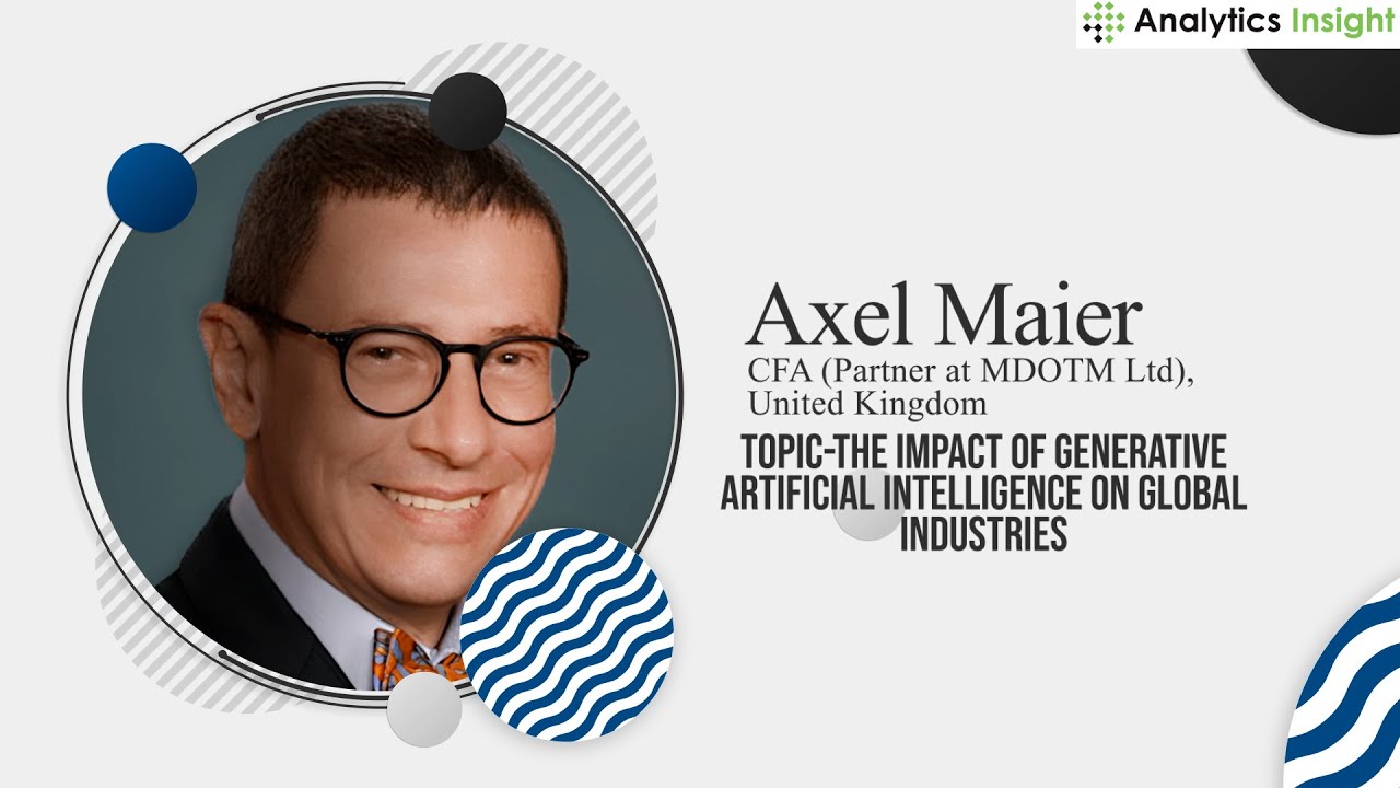 Axel Maier, CFA (Partner at MDOTM Ltd) ,United Kingdom - YouTube