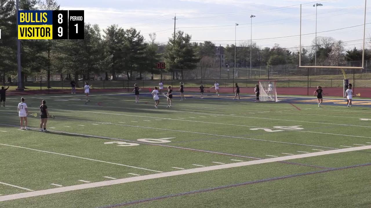 Bullis Girls Varsity Lacrosse vs Oakton High School - YouTube