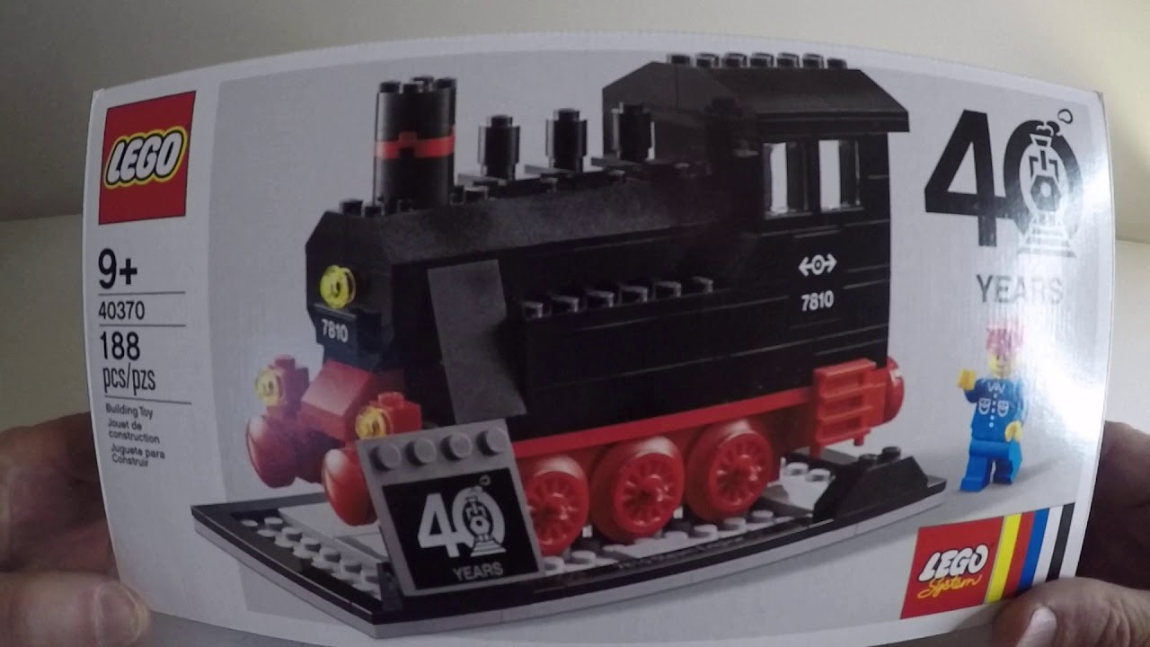 New 40 years of Lego trains anniversary promotion. - YouTube