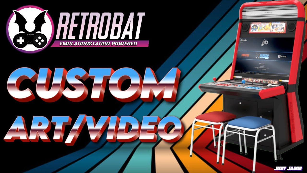Retrobat ☆ How to Add Custom Art & Preview Videos #retrobat # ...