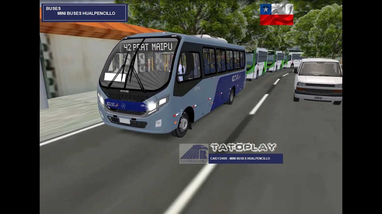 Caio F2400 | Buses Mini Buses Hualpencillo| TATOPLAY | Proton 272 - YouTube