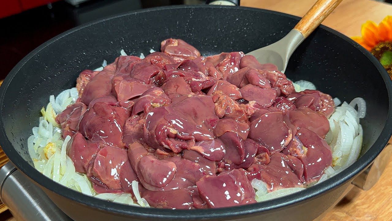 Cómo freír correctamente el hígado con cebolla! El secreto para cocinar ...