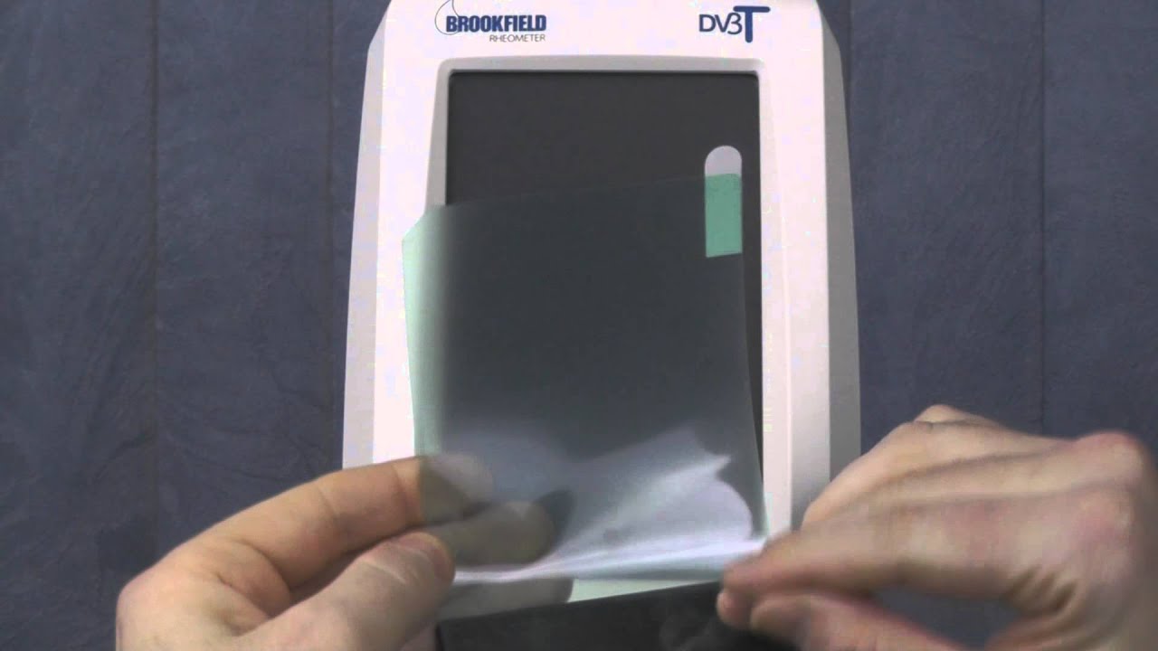 Brookfield DV3T Screen Protector Installation - YouTube