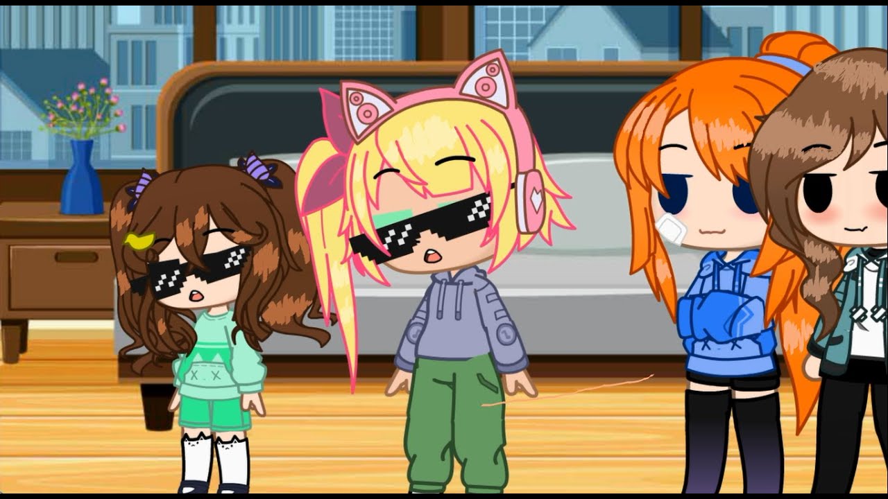 Rap in our room || Gacha Club || By Ariana And Mia Rami 🌙 - YouTube