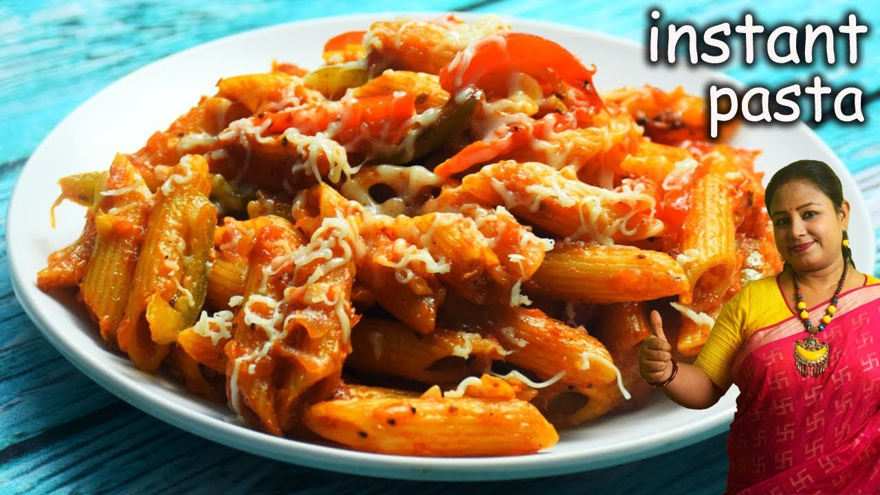 মাত্র দুটি উপকরণে সেরা স্বাদে পাস্তার সহজ রেসিপি | Instant Pasta Recipe ...