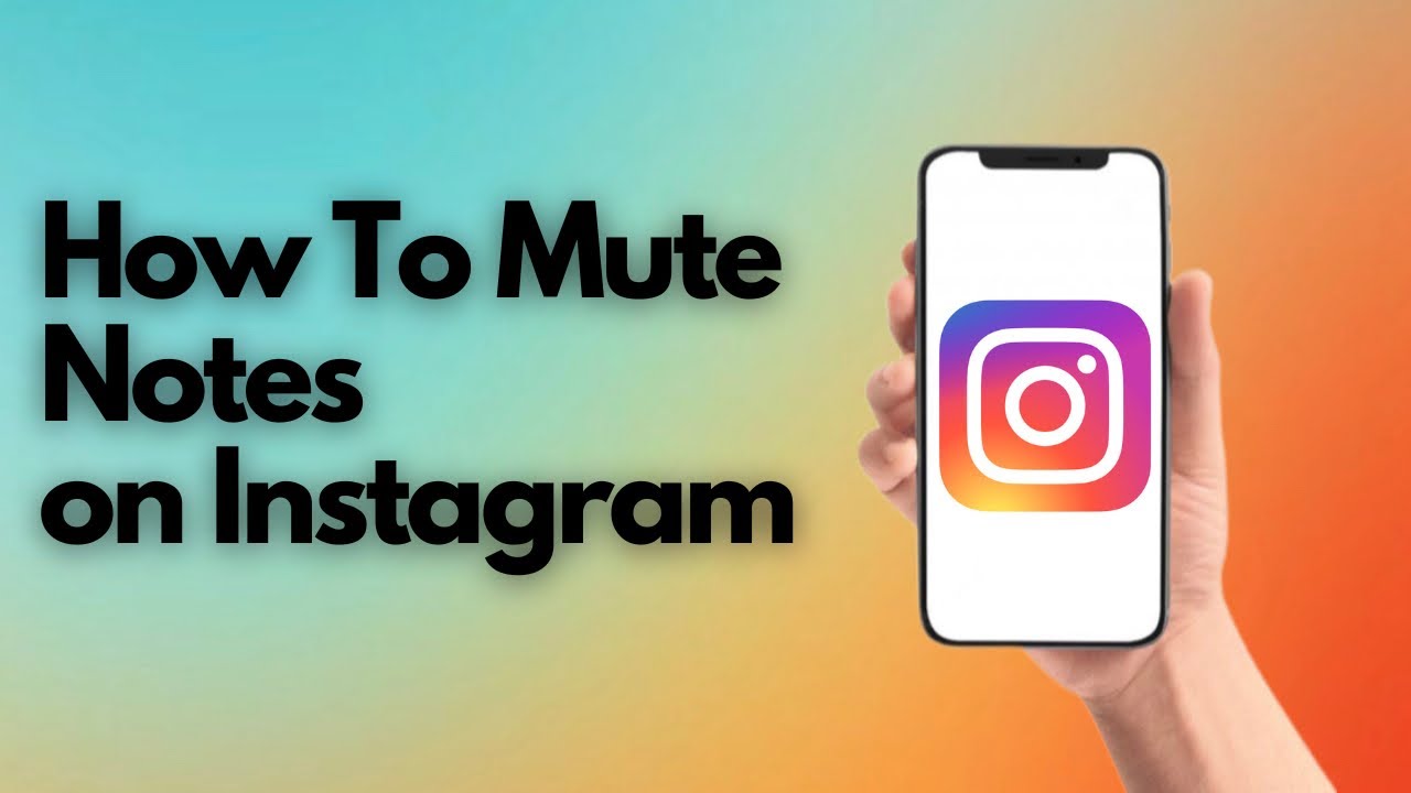 How To Mute Notes On Instagram | Easy Tutorial - YouTube