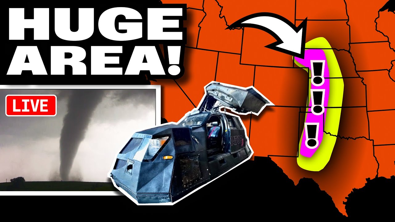 Tornado Chase Big Country - Storm Chasers LIVE - YouTube