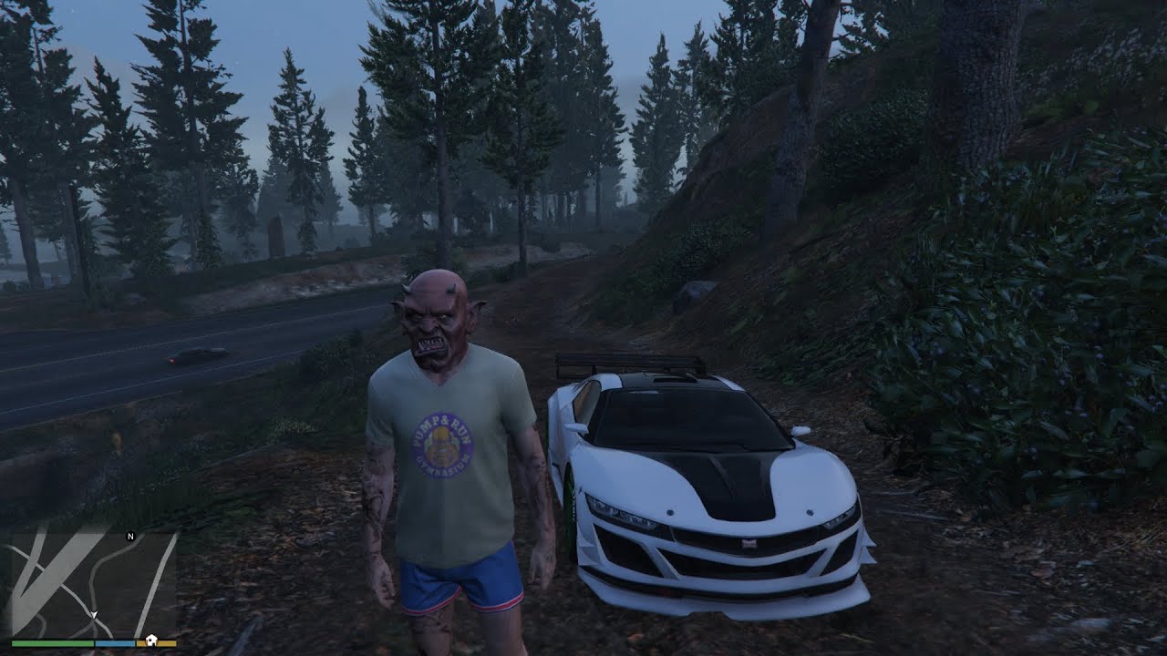 GTA 5. Part 351 - Spaceship Part 4 - Paleto Forest - YouTube