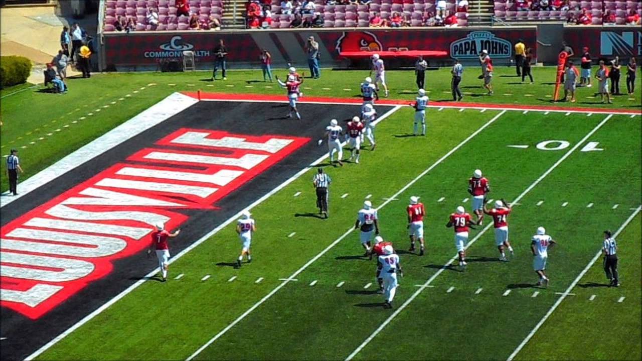 UofL FOOTBALL SPRING GAME 2016 - YouTube