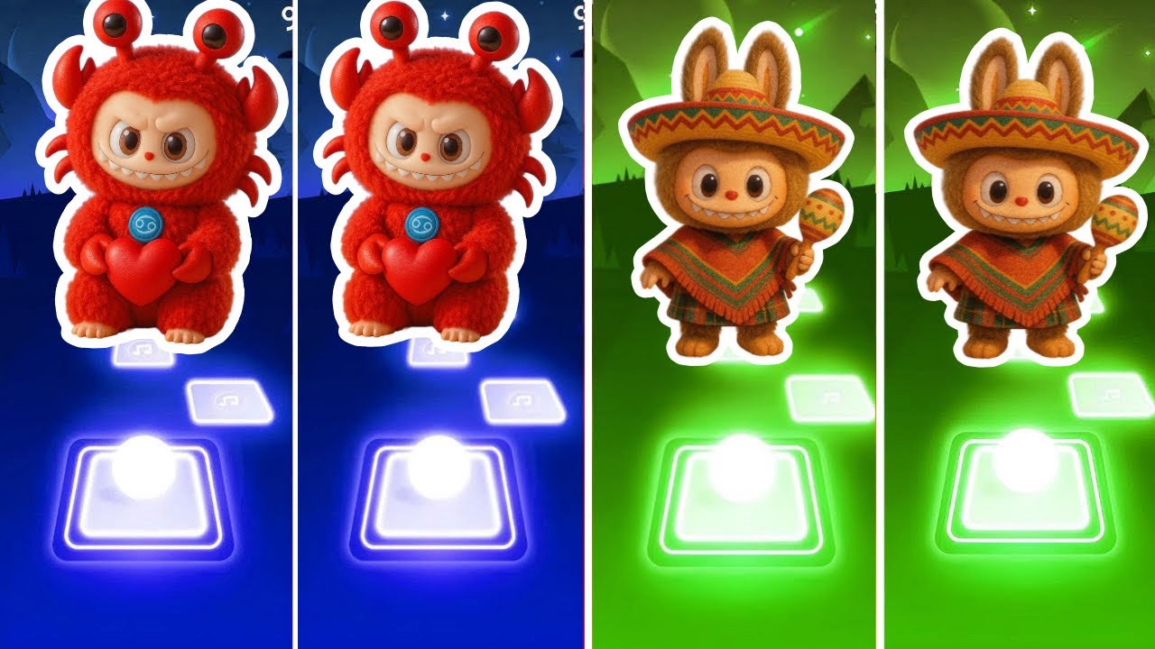 😍 Tiles Hop with Labubu – Fun & Cute Gameplay 🎮🌈 - YouTube