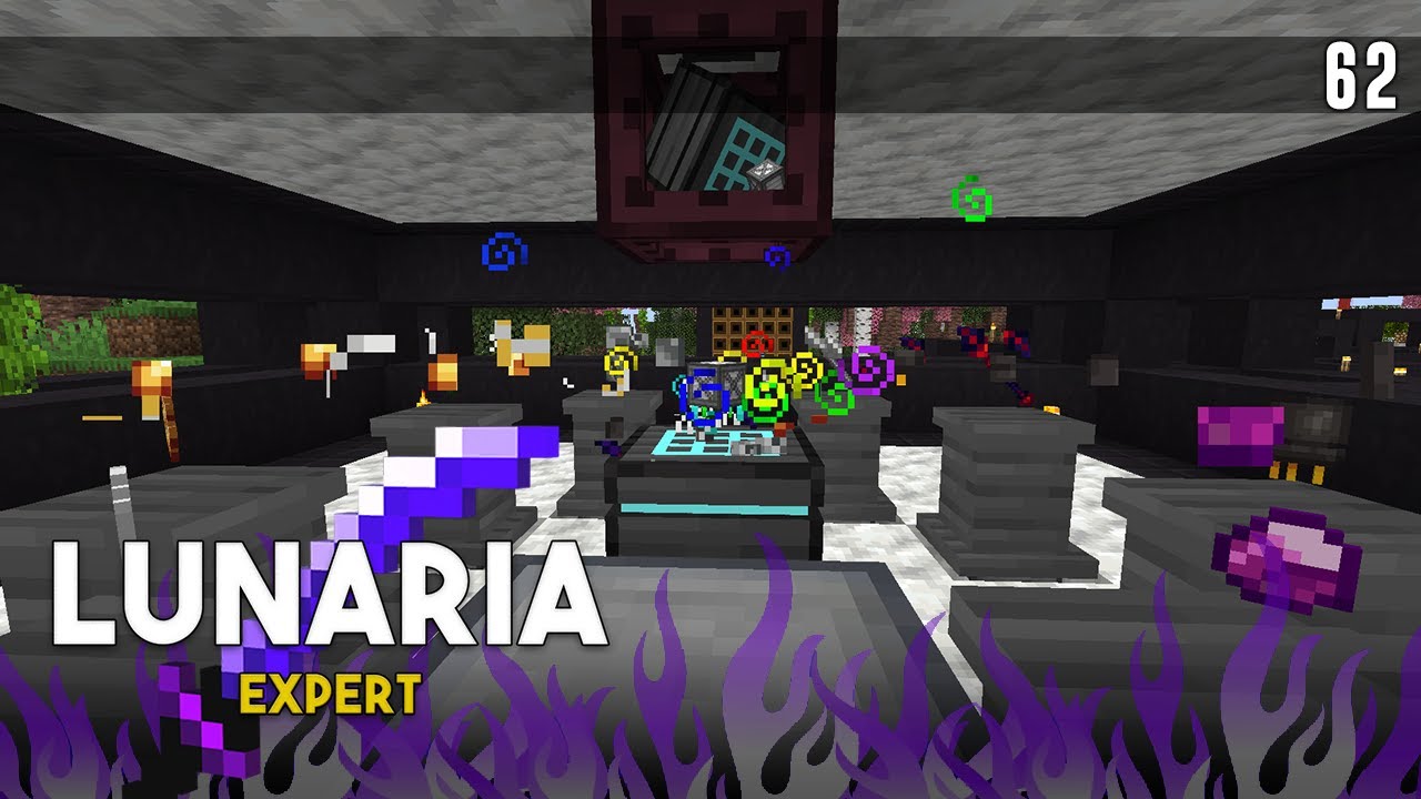 [Minecraft] Lunaria Expert #62 - Steel Casing passif [FR] - YouTube