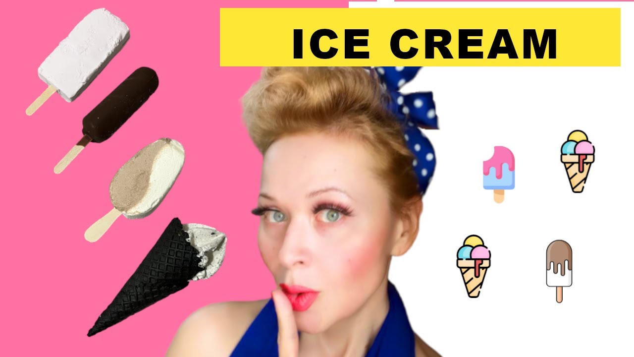EATING ICE CREAM ASMR MUKBANG - YouTube