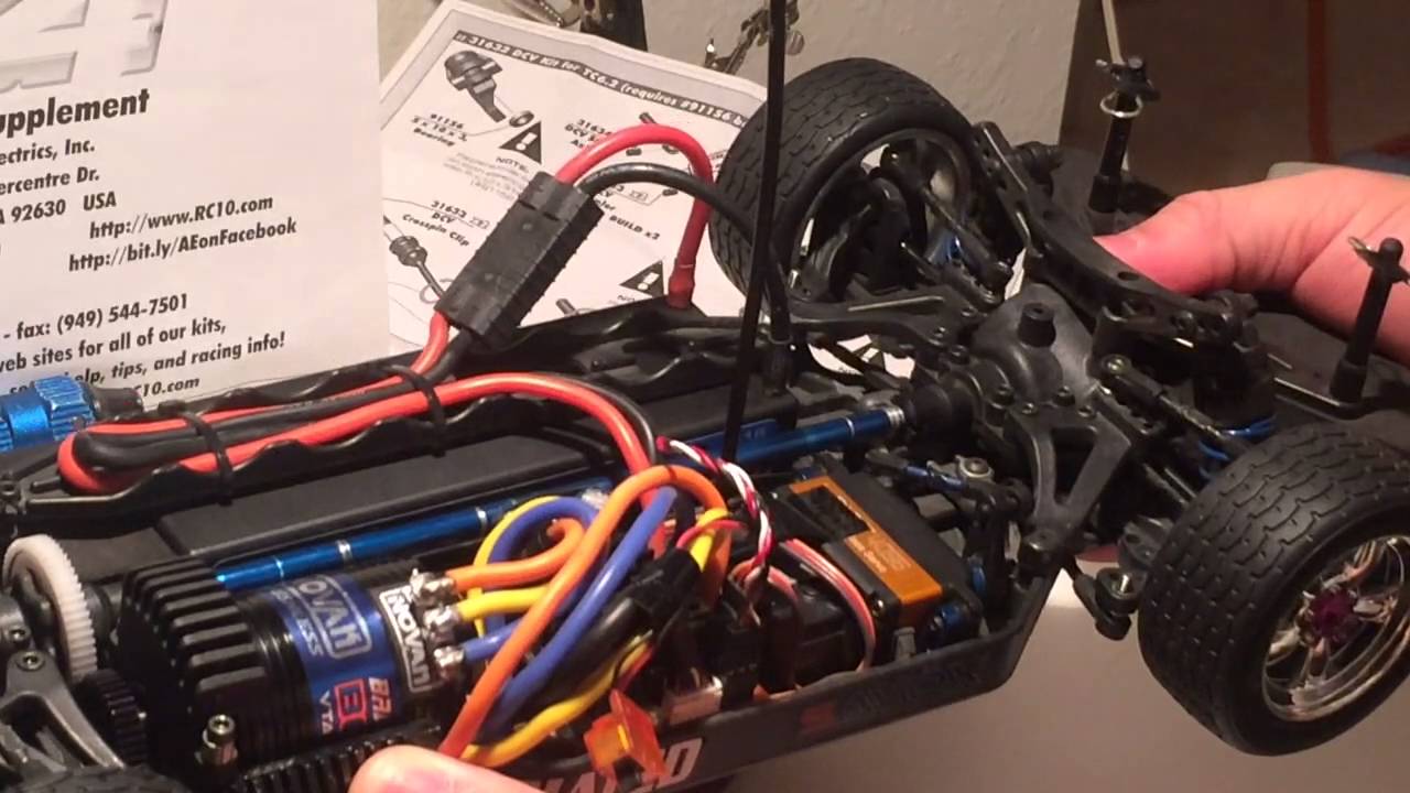 Team Associated TC4 Steering upgrade - YouTube