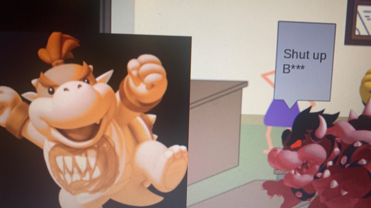 Dark Car Bowser Swears At His Teacher/Grounded - YouTube