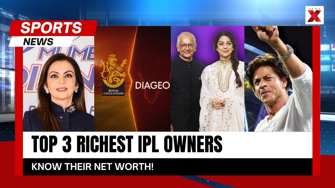 IPL 2026: Meet The Top 3 Richest IPL Owners And Their Net Worth | NewsX ...